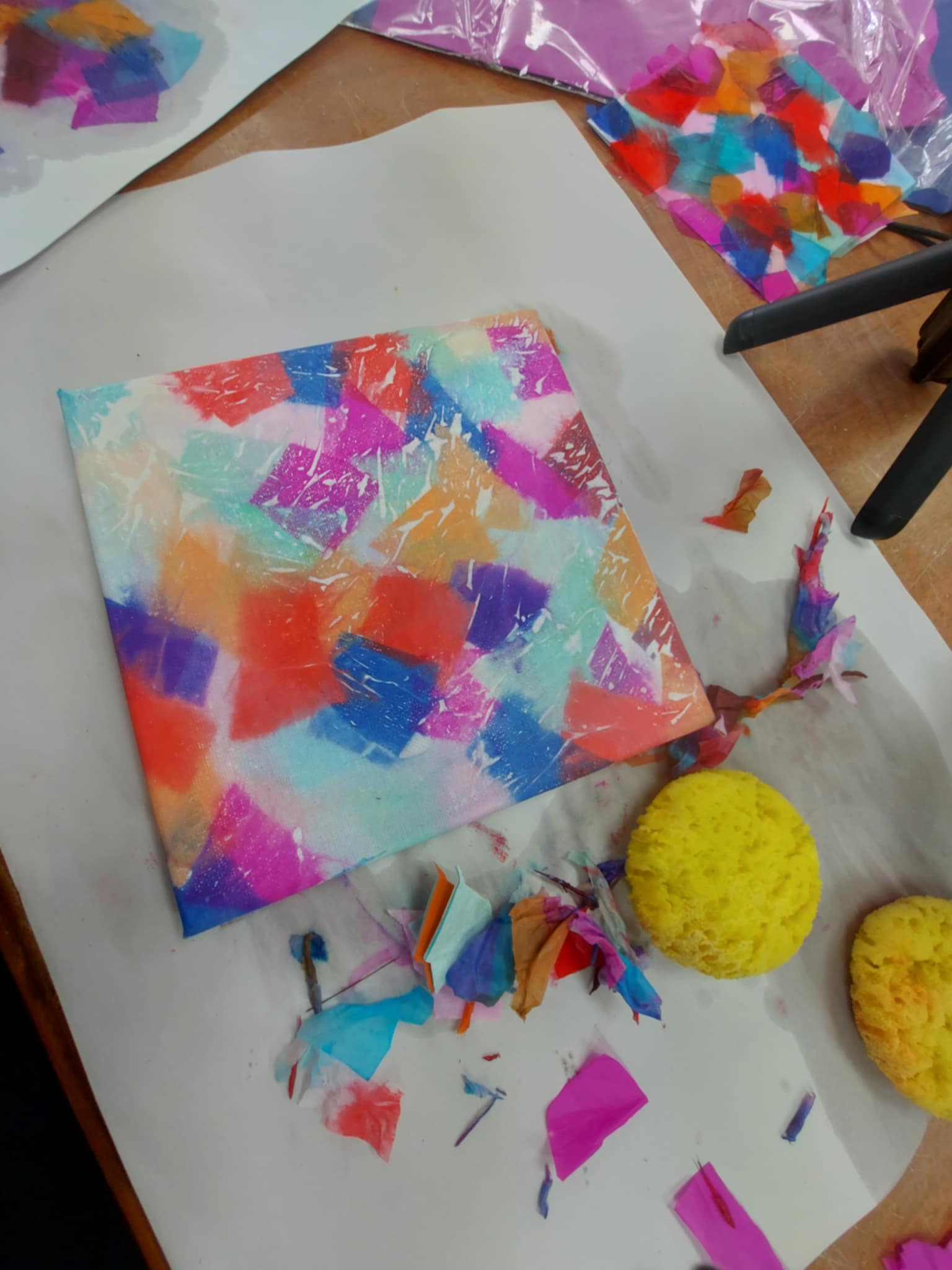 First Junior Art Session – Splatter Studio